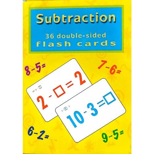 Flashcards: Subtraction - Future Manager Books
