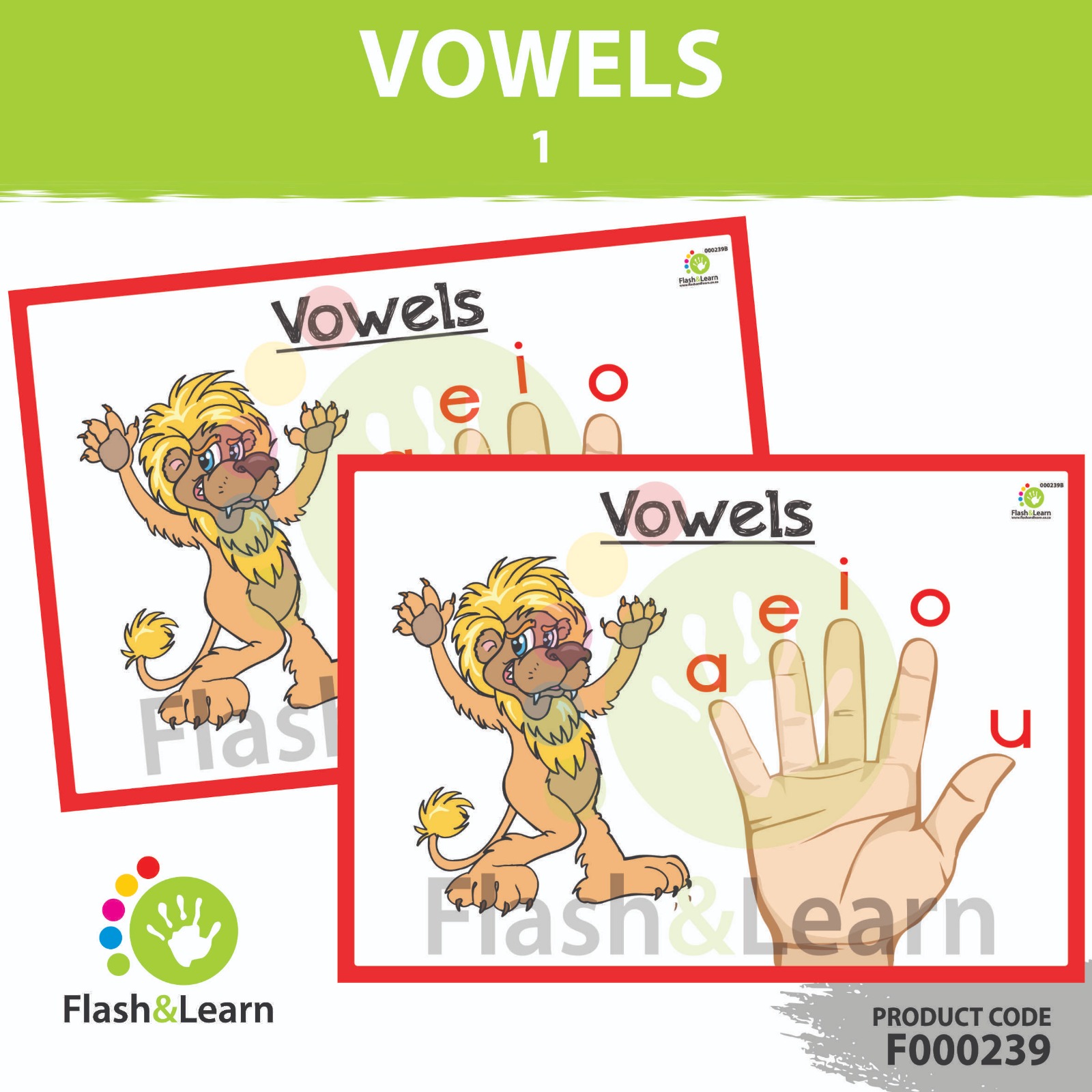 FL Poster A2: Vowels - Future Manager Books
